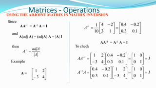 Calculus and matrix algebra notes | PDF