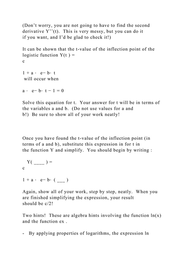 Calculus Application Problem #3 Name _________________________.docx