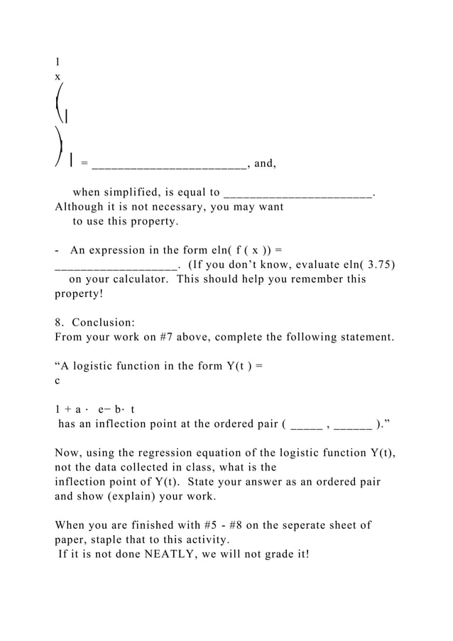 Calculus Application Problem #3 Name _________________________.docx