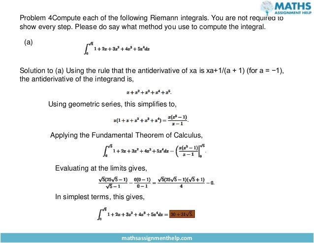 Calculus Assignment Help | PPT