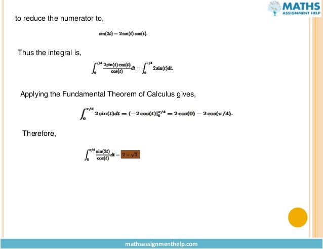 Calculus Assignment Help | PPTX | Physics | Science