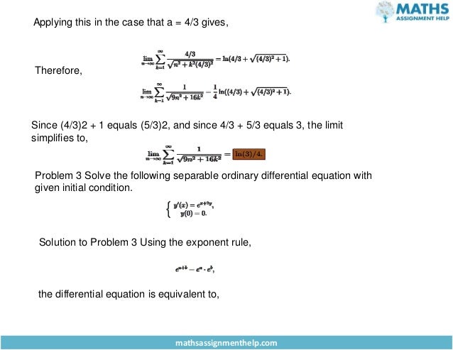 Calculus Assignment Help | PPTX | Physics | Science