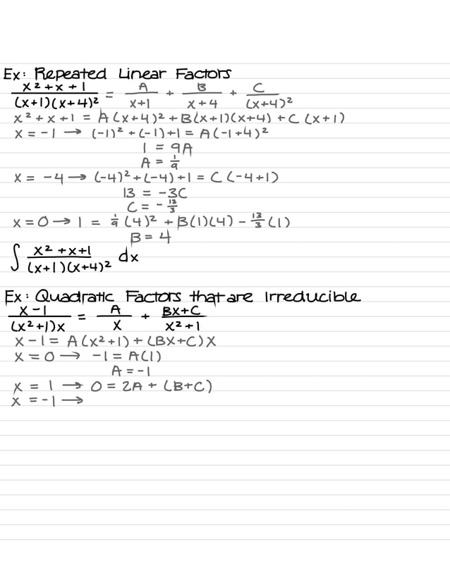 Calculus B Notes (Notre Dame) | PDF | Free Download
