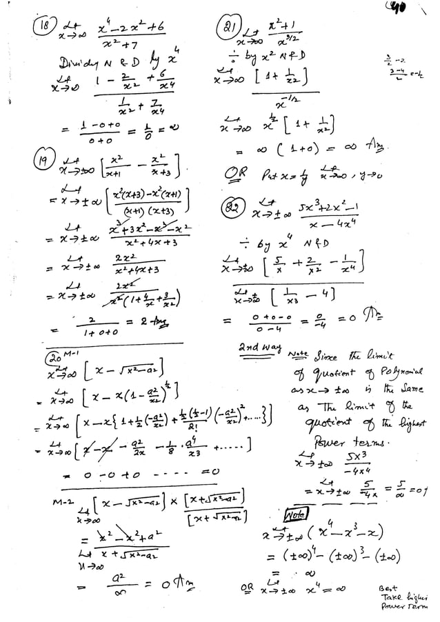 Calculus ch#1 (5) | PDF