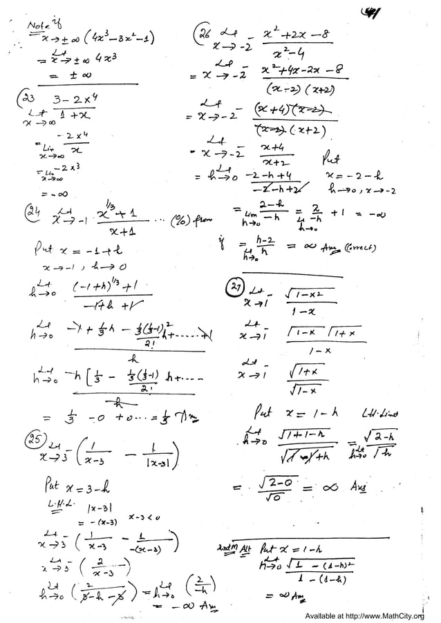 Calculus ch#1 (5) | PDF
