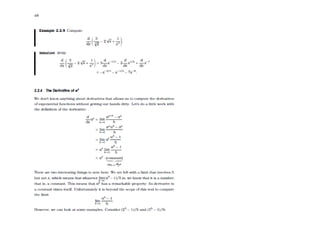 The Building Block of Calculus - Chapter 2 Derivatives | PDF
