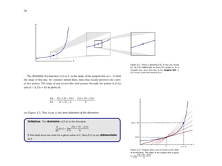 The Building Block of Calculus - Chapter 2 Derivatives | PDF