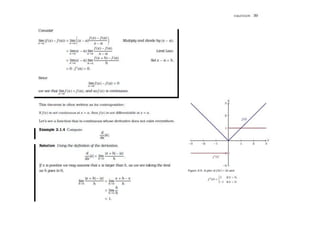 The Building Block of Calculus - Chapter 2 Derivatives | PDF