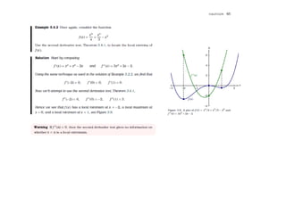 The Building Block of Calculus - Chapter 3 Curve Sketching | PPT