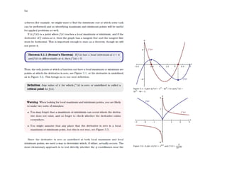 The Building Block of Calculus - Chapter 3 Curve Sketching | PPT