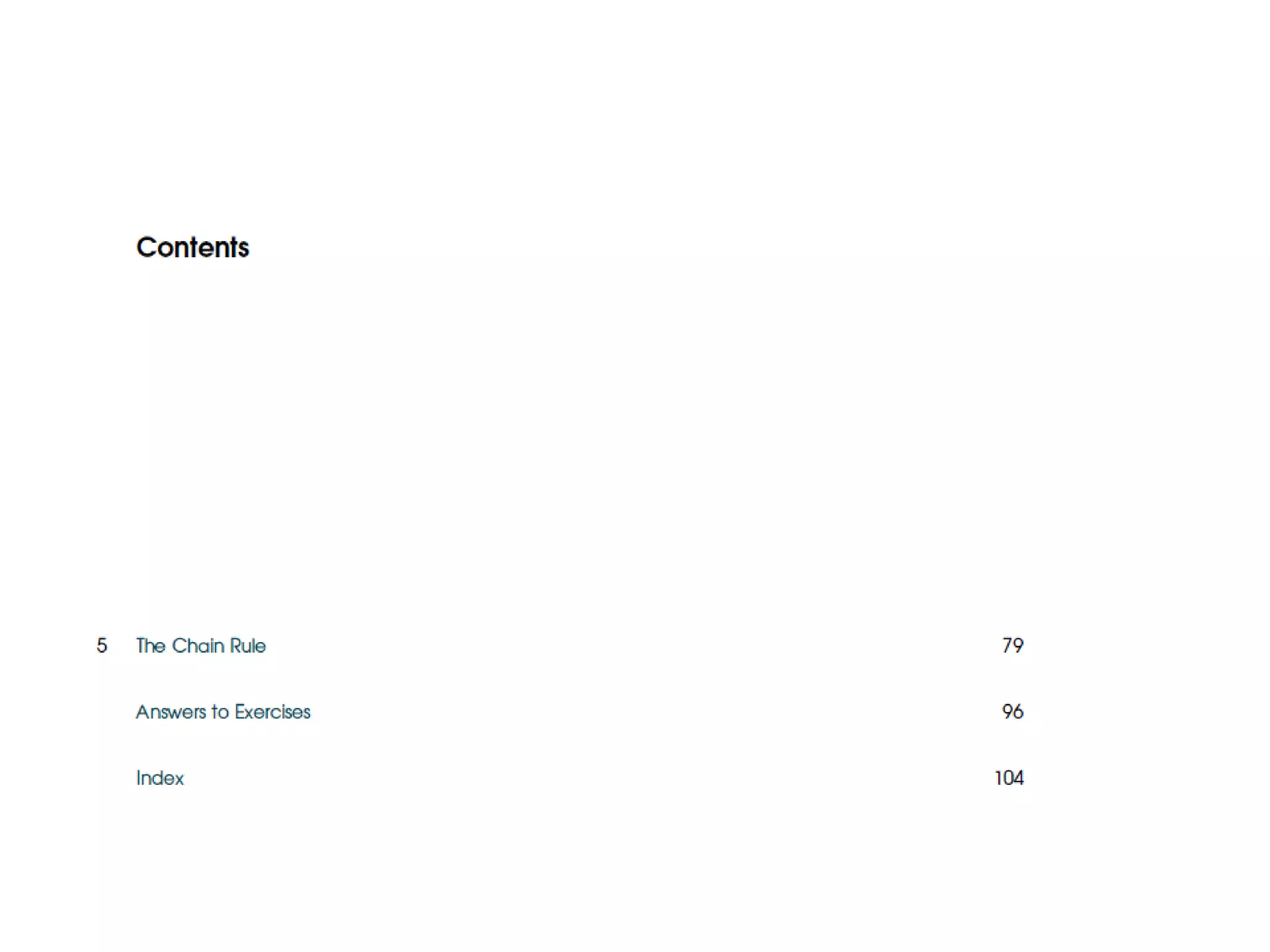 The Building Block of Calculus - Chapter 5 The Chain Rule | PDF