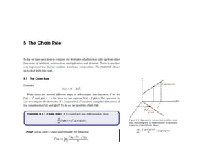 The Building Block of Calculus - Chapter 5 The Chain Rule | PDF