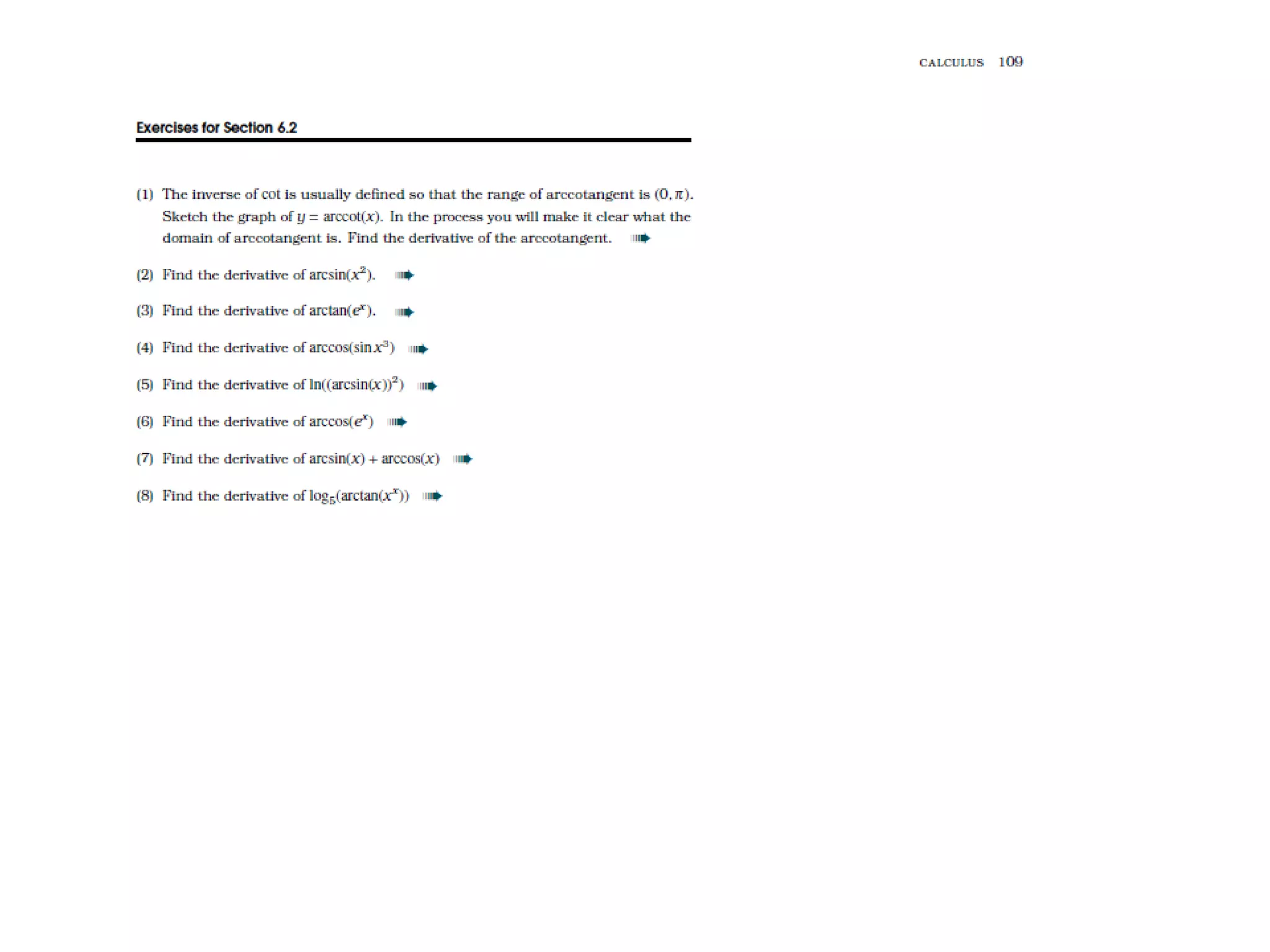 The Building Block of Calculus - Chapter 6 the Derivatives of ...