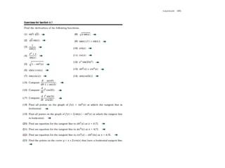 The Building Block of Calculus - Chapter 6 the Derivatives of ...