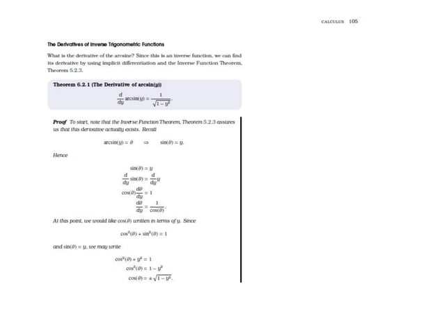 The Building Block of Calculus - Chapter 6 the Derivatives of ...