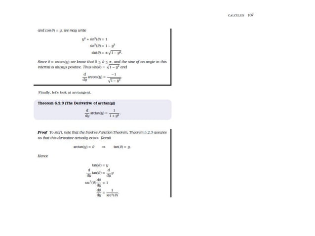 The Building Block of Calculus - Chapter 6 the Derivatives of ...