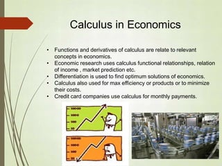 Calculus in real life | PPT