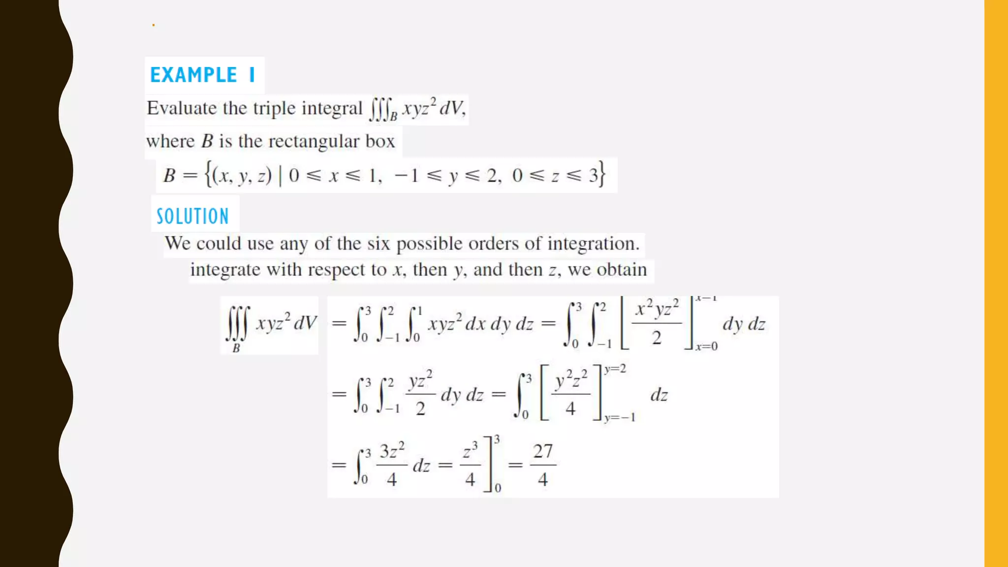 Calculus multiple integral | PPTX | Programming Languages | Computing