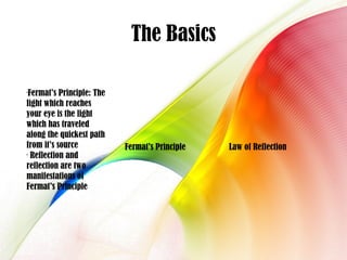 Calculus of rainbows | PPT