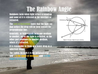 Calculus of rainbows | PPT