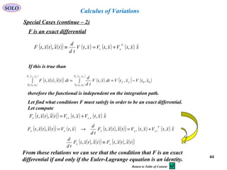 Calculus of variations | PPT