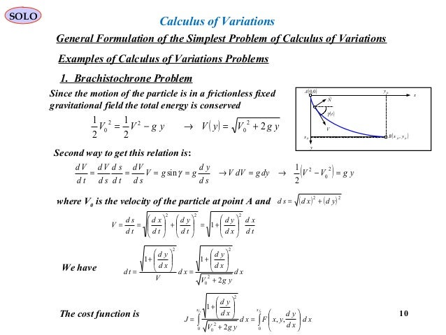 Calculus Of Variations