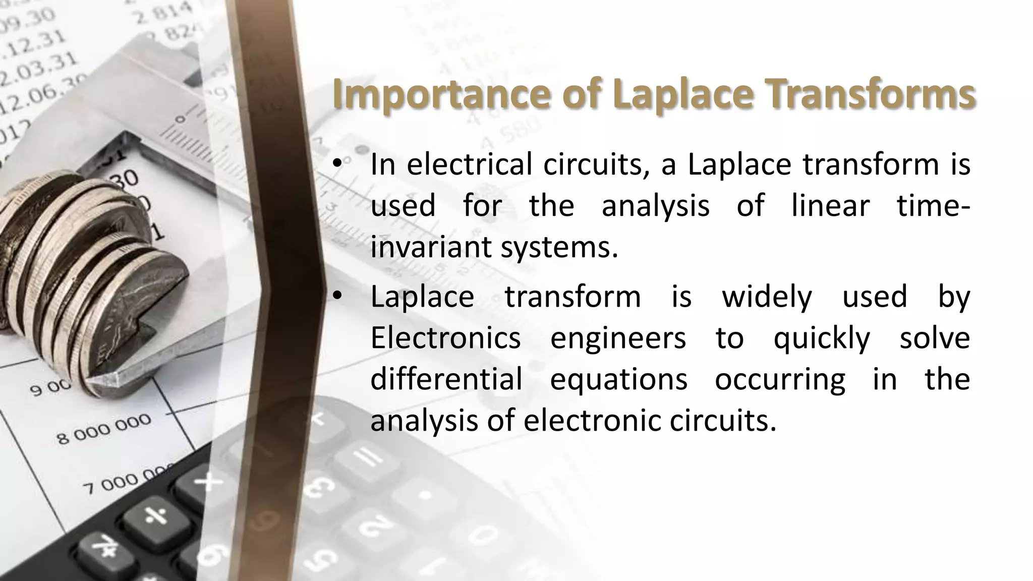 Laplace Transform || Multi Variable Calculus | PPTX