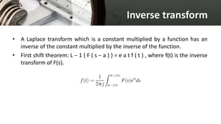 Laplace Transform || Multi Variable Calculus | PPTX