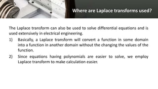 Laplace Transform || Multi Variable Calculus | PPTX