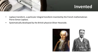 Laplace Transform || Multi Variable Calculus | PPTX