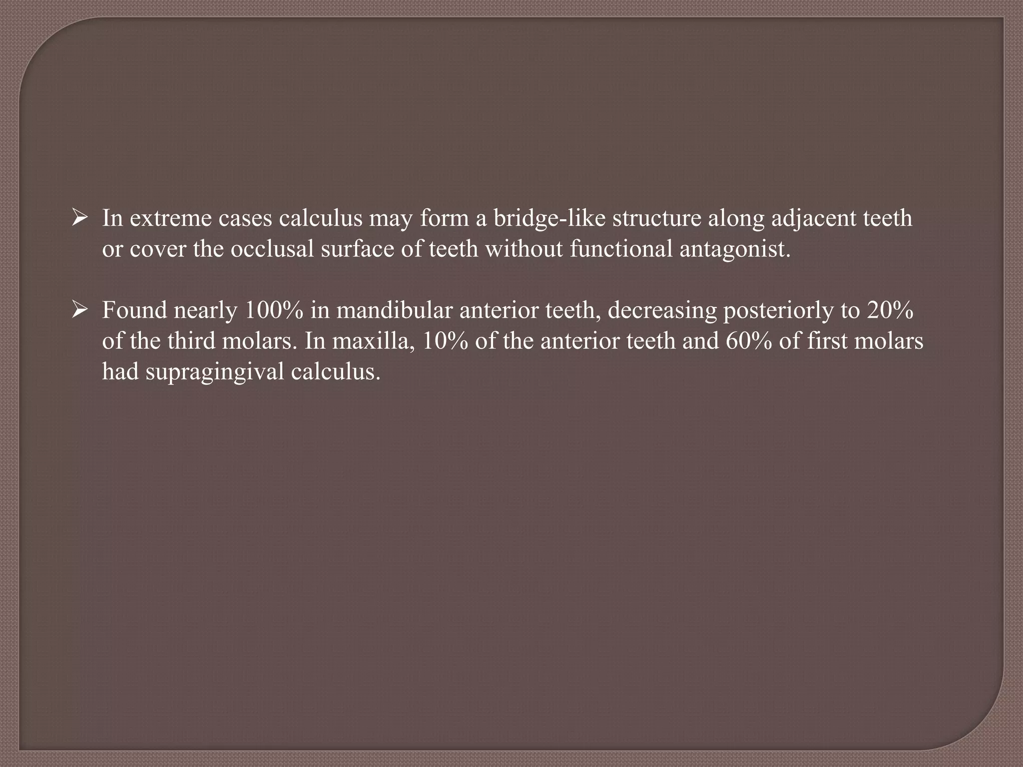 Dental Calculus ppt | PPTX