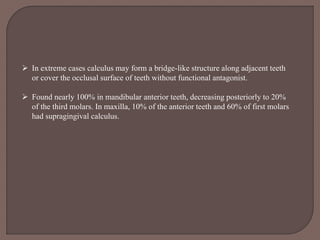 Dental Calculus ppt | PPTX