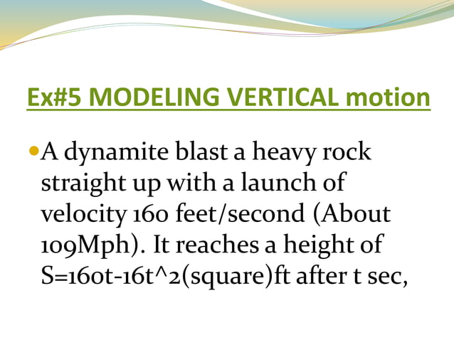 vetical motion test | PPT