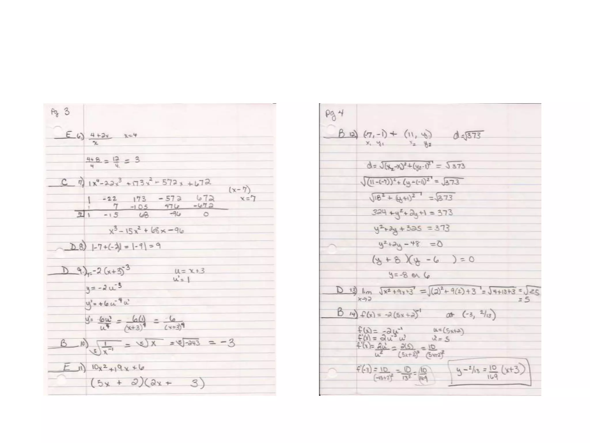 Calculus review | PPT