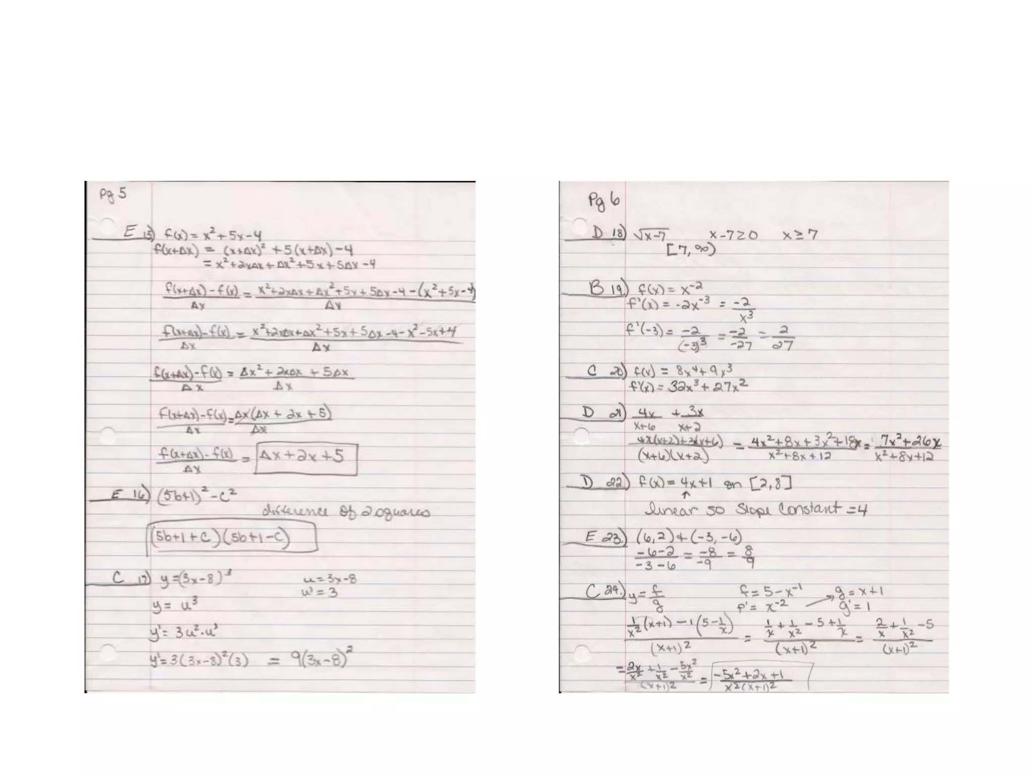 Calculus review | PPT