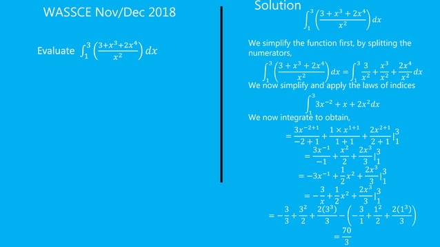 Calculus revision card | PPT