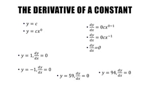 Calculus revision card | PPTX