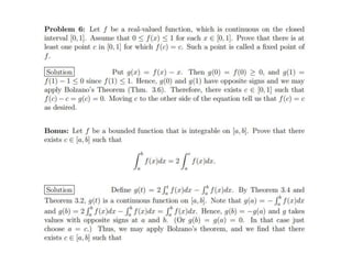 Calculus with Theory, Problem Set Solutions 4.pptx | Physics | Science