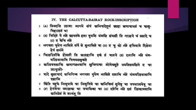 calcutta-Bairat Edict.pptx