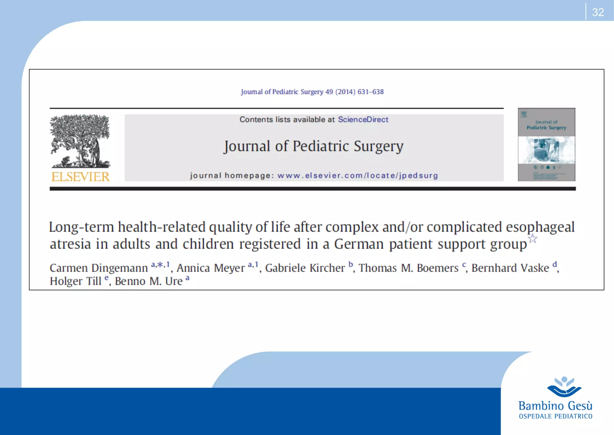 Atresia Esofagea - Stenosi e MRGE | PDF