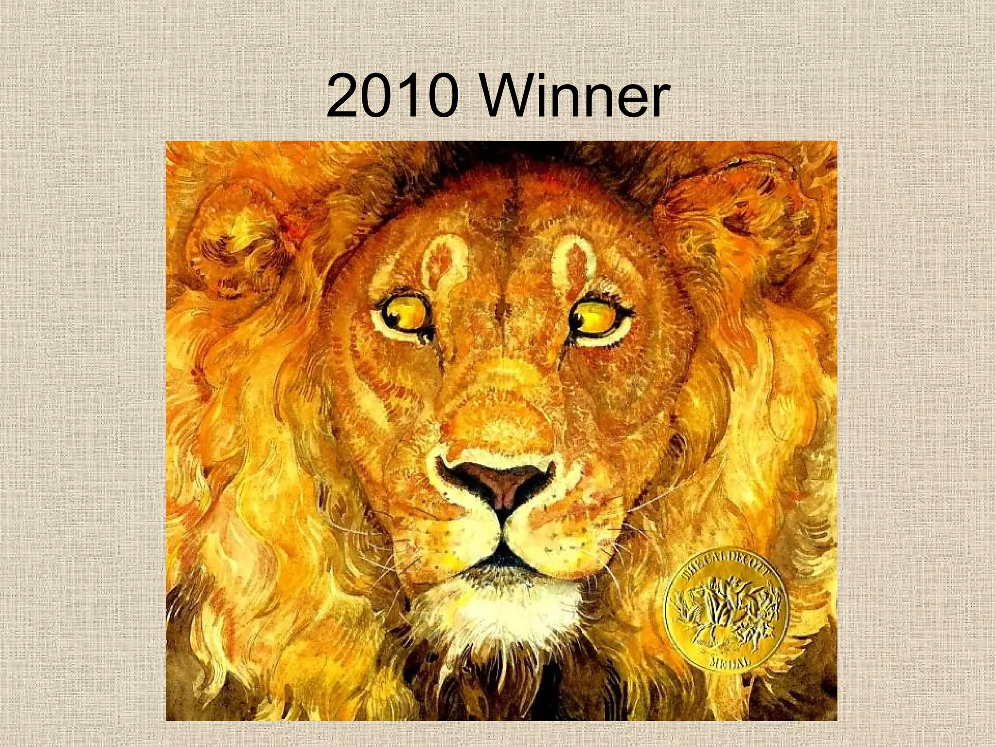 Introduction to the Caldecott Award | PPT