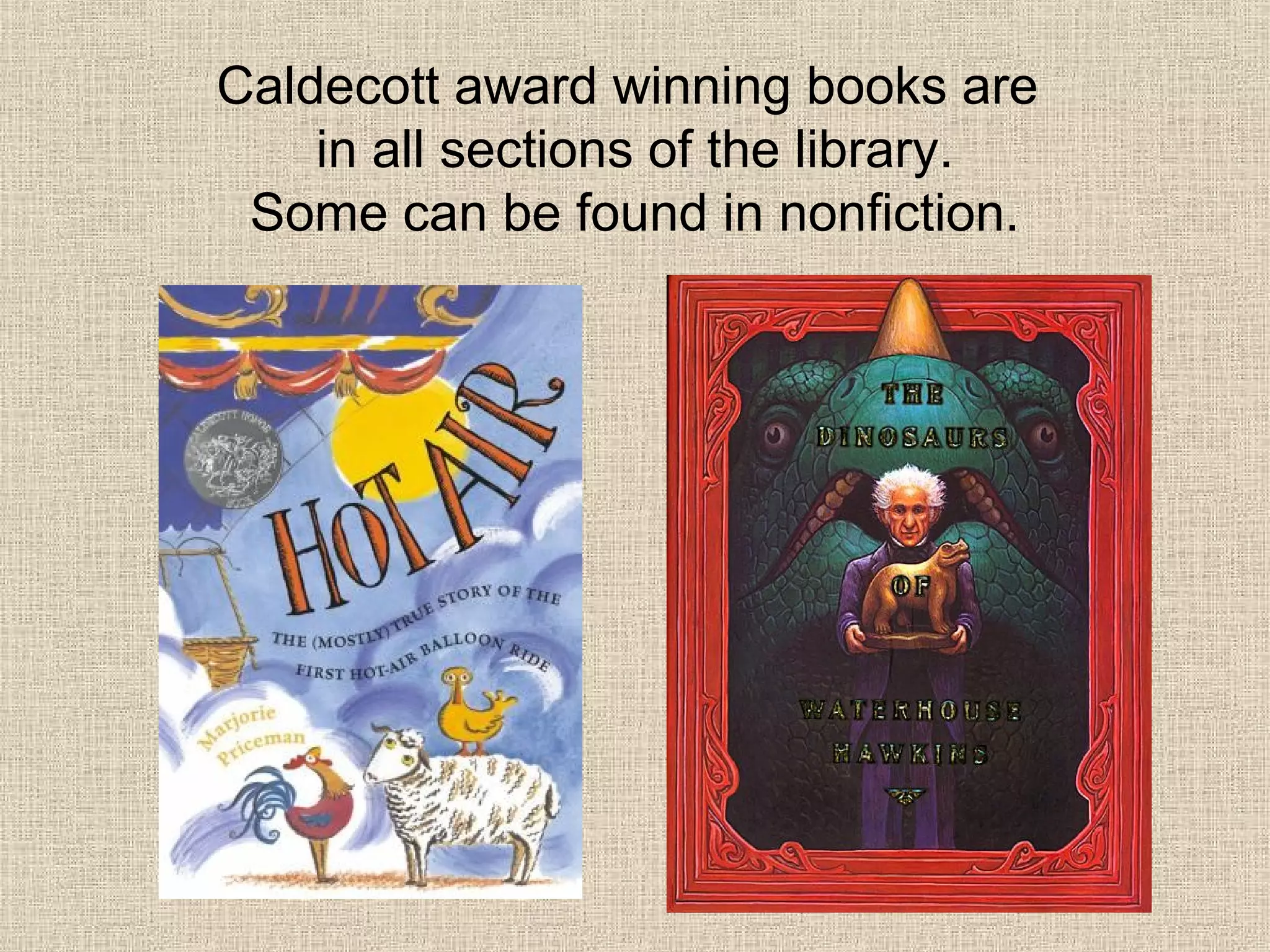 Introduction to the Caldecott Award | PPT