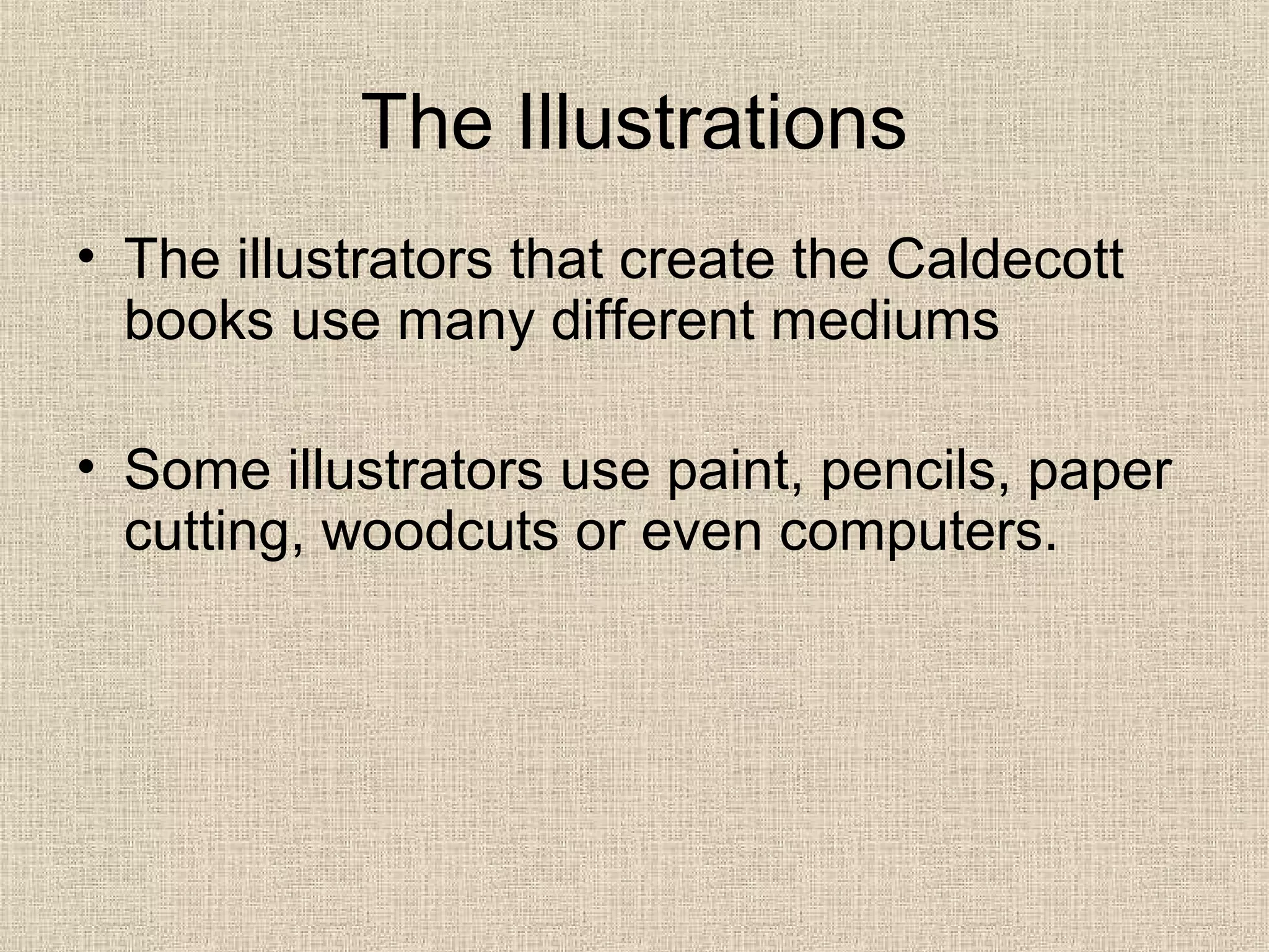 Introduction to the Caldecott Award | PPT