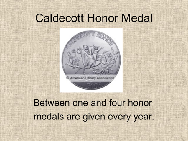 Introduction to the Caldecott Award | PPT