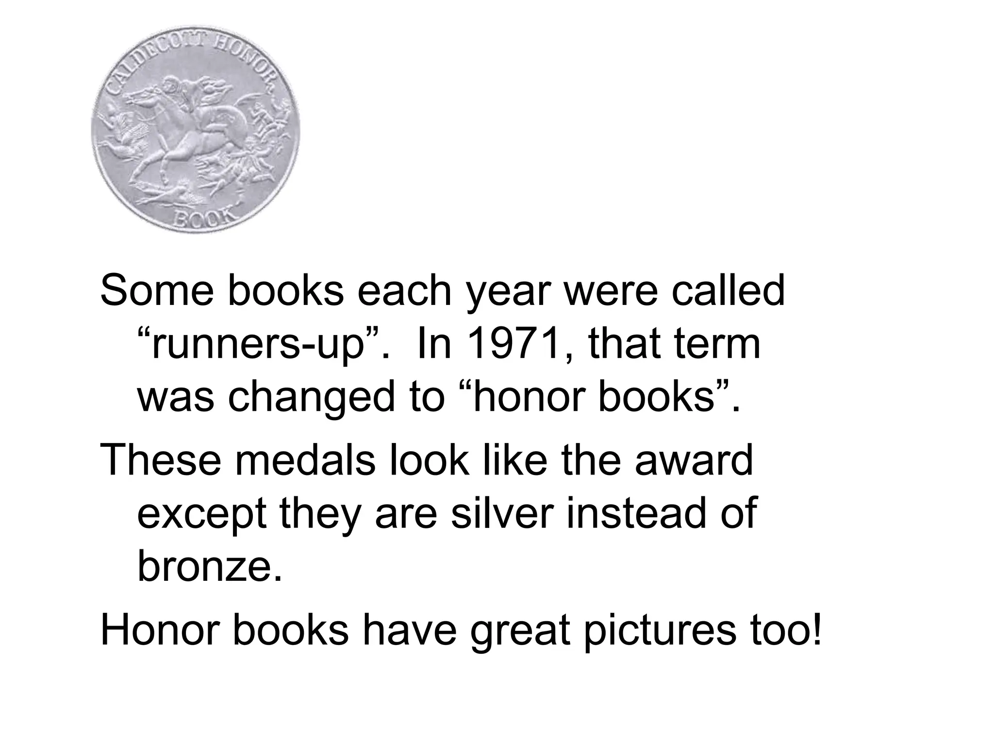 Caldecott Medal Book Winners and Media Used | PPT