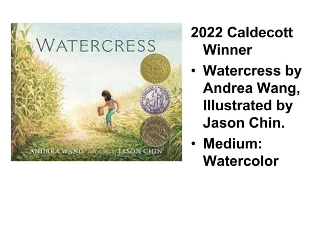 Caldecott Medal Book Winners and Media Used | PPT