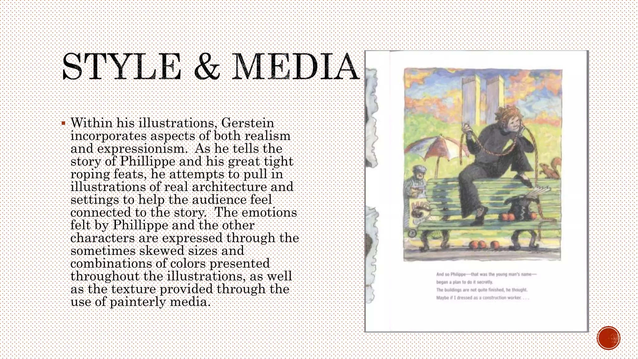 Caldecott illustration analysis | PPTX