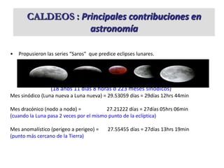 Caldeos y egipcios | PPSX