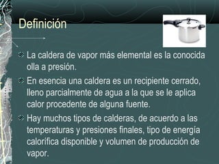 Calderas | PPT