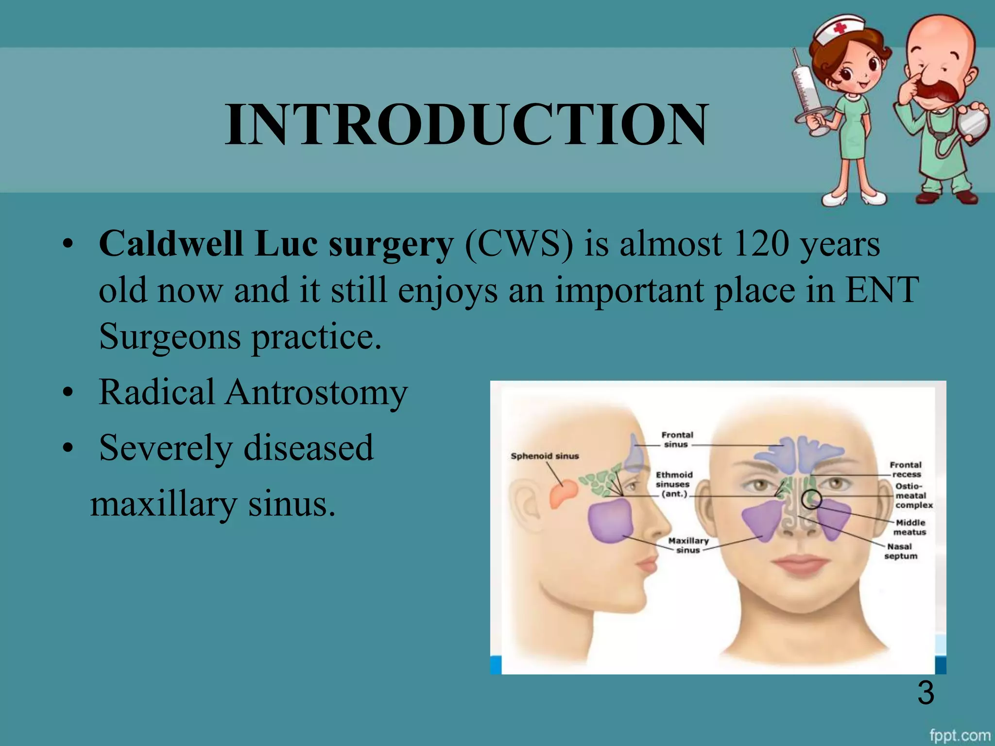Caldwell luc surgery | PPT